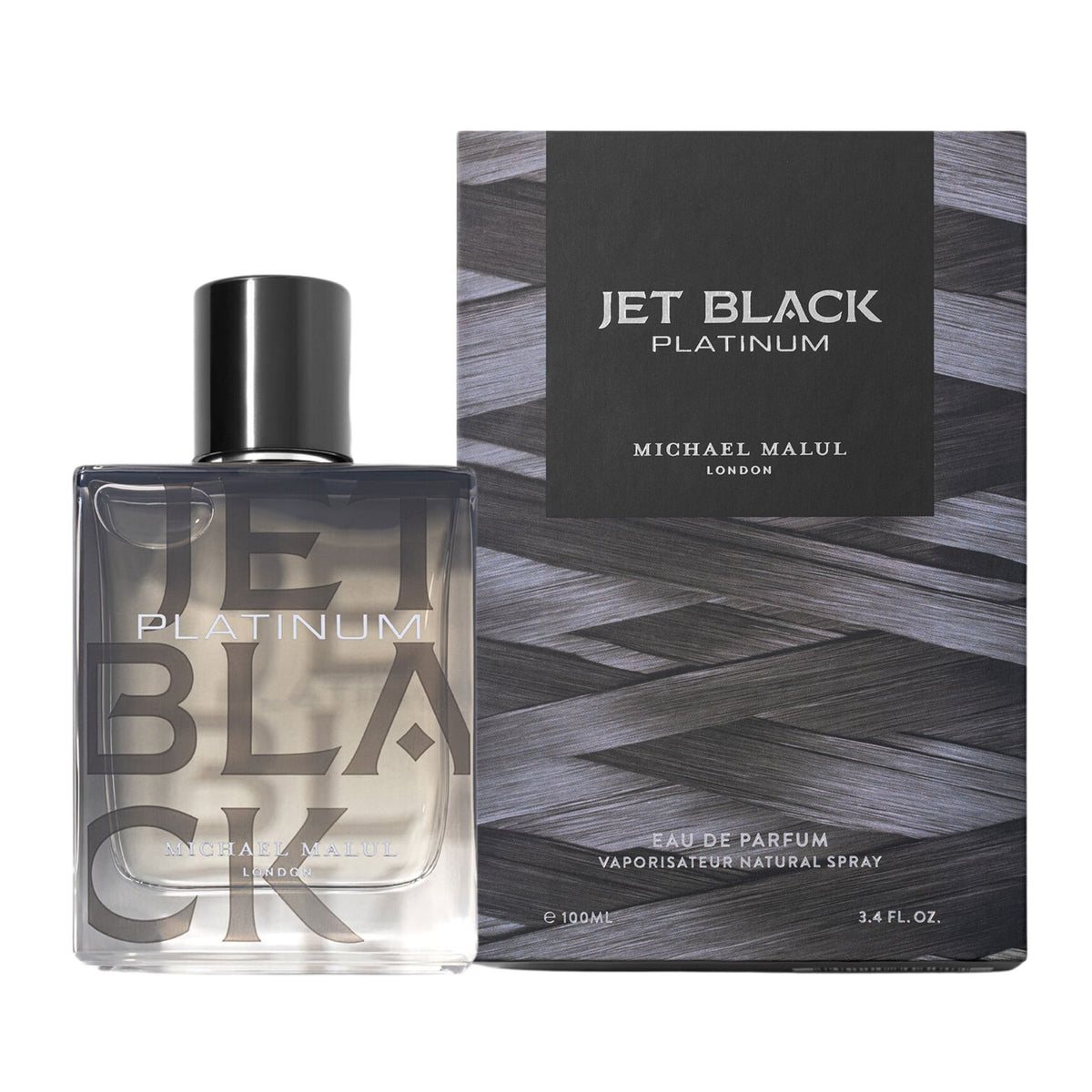 Michael Malul Jet Black Platinum 3.4oz Men EDP Spray – DH&P
