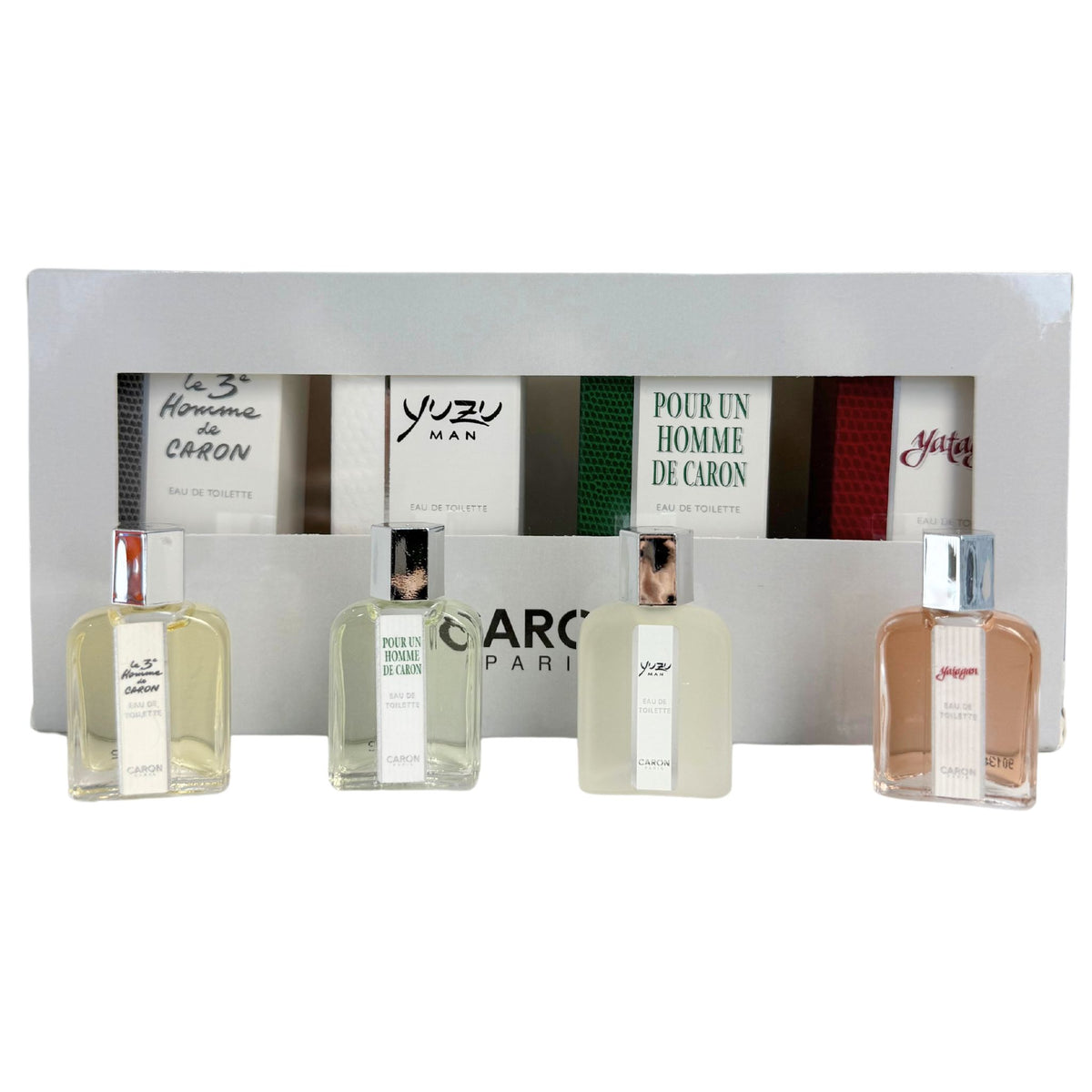 Caron Mini 4-Piece Set 0.4oz Men EDP Spray – DH&P