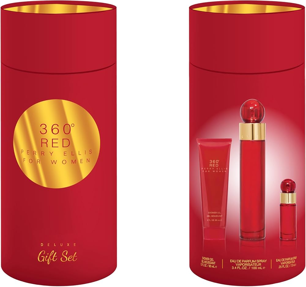 360 Red Set 3p 3.4oz Women EDP Spray – Donnatella Perfumes