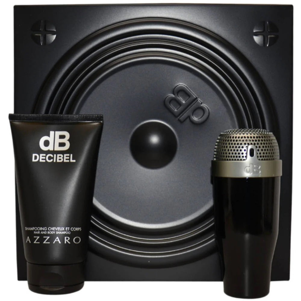 Azzaro Decibel 2 Piece Set 3.4oz Men EDP Spray Donnatella Perfumes