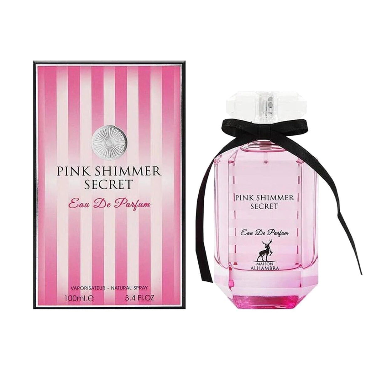Maison Alhambra Pink Shimmer Secret 3.4oz Women EDP Spray – Donnatella ...